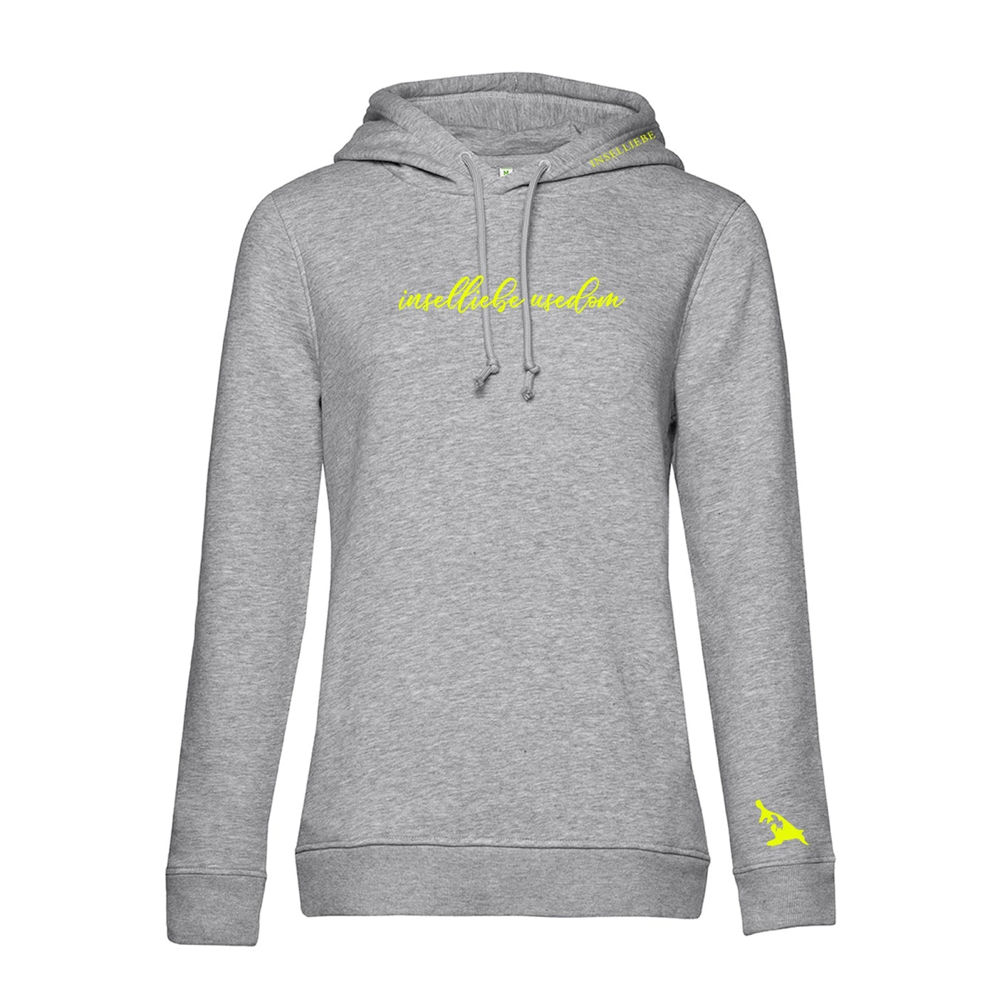 Damen Hoodie "inselliebe usedom" | Grau von INSELLIEBE Fashion online ...